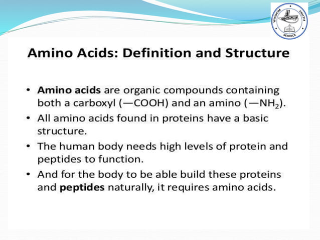 Protiens and amino acids | PPTX