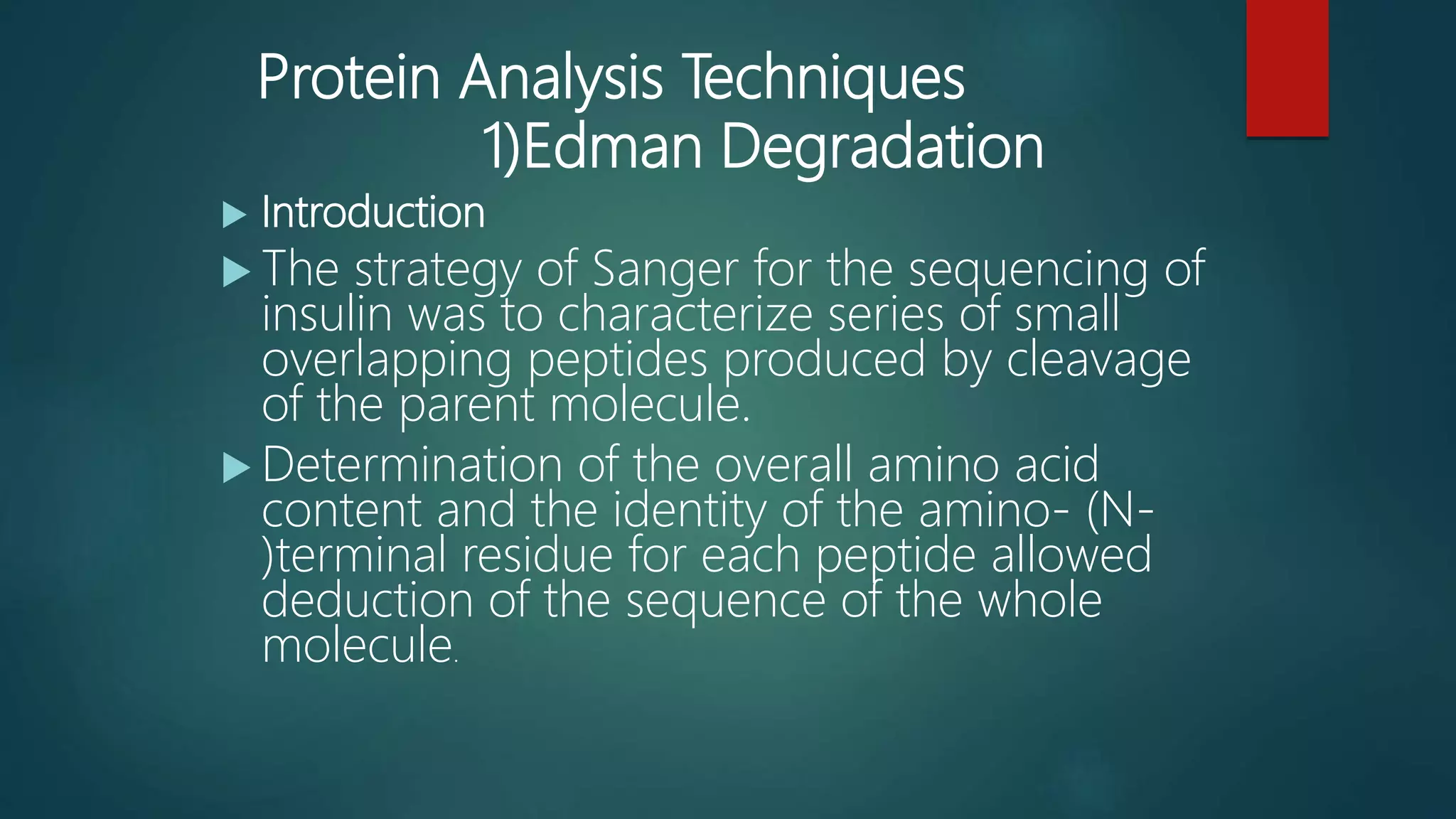 METHODS TO DETERMINE PROTEIN STRUCTURE | PPTX
