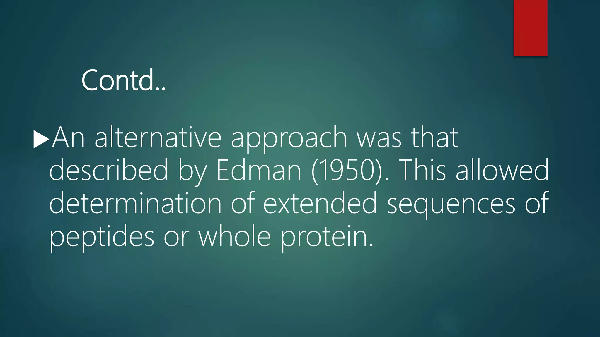 METHODS TO DETERMINE PROTEIN STRUCTURE | PPTX