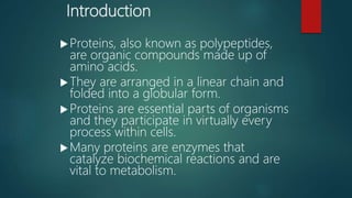 METHODS TO DETERMINE PROTEIN STRUCTURE | PPTX
