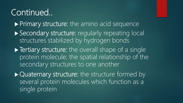 METHODS TO DETERMINE PROTEIN STRUCTURE | PPTX | Chemistry | Science