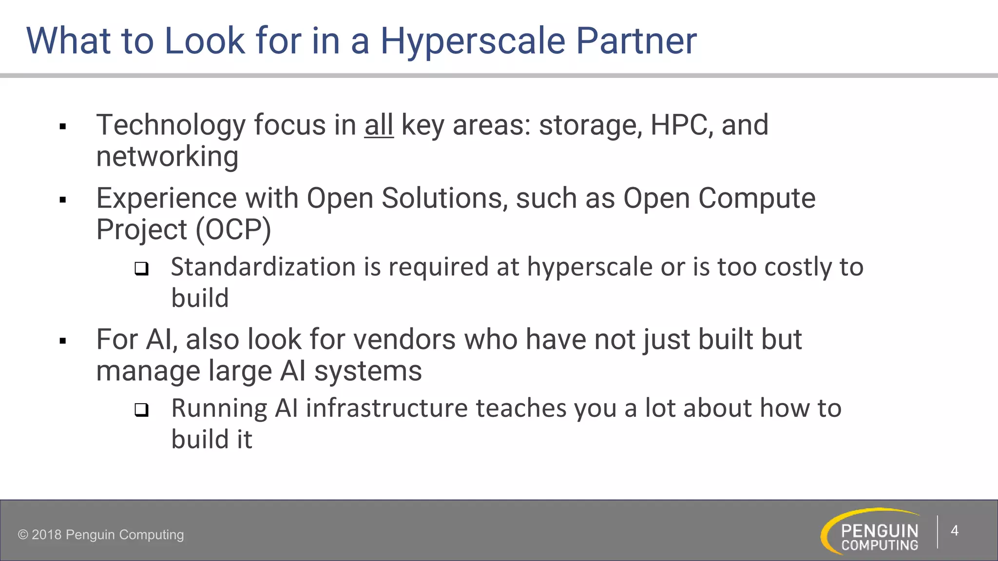 Pro Tips: Building for Hyperscale | PPT
