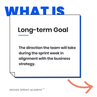 Long-term Goal Pro Tips (Design Sprints) | PDF