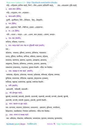 Protishobdho,upsorgho & protoy by tanbircox | PDF