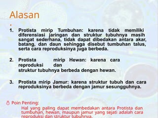 Kingdom monera bagian Protista ( Mirip hewan) | PPT