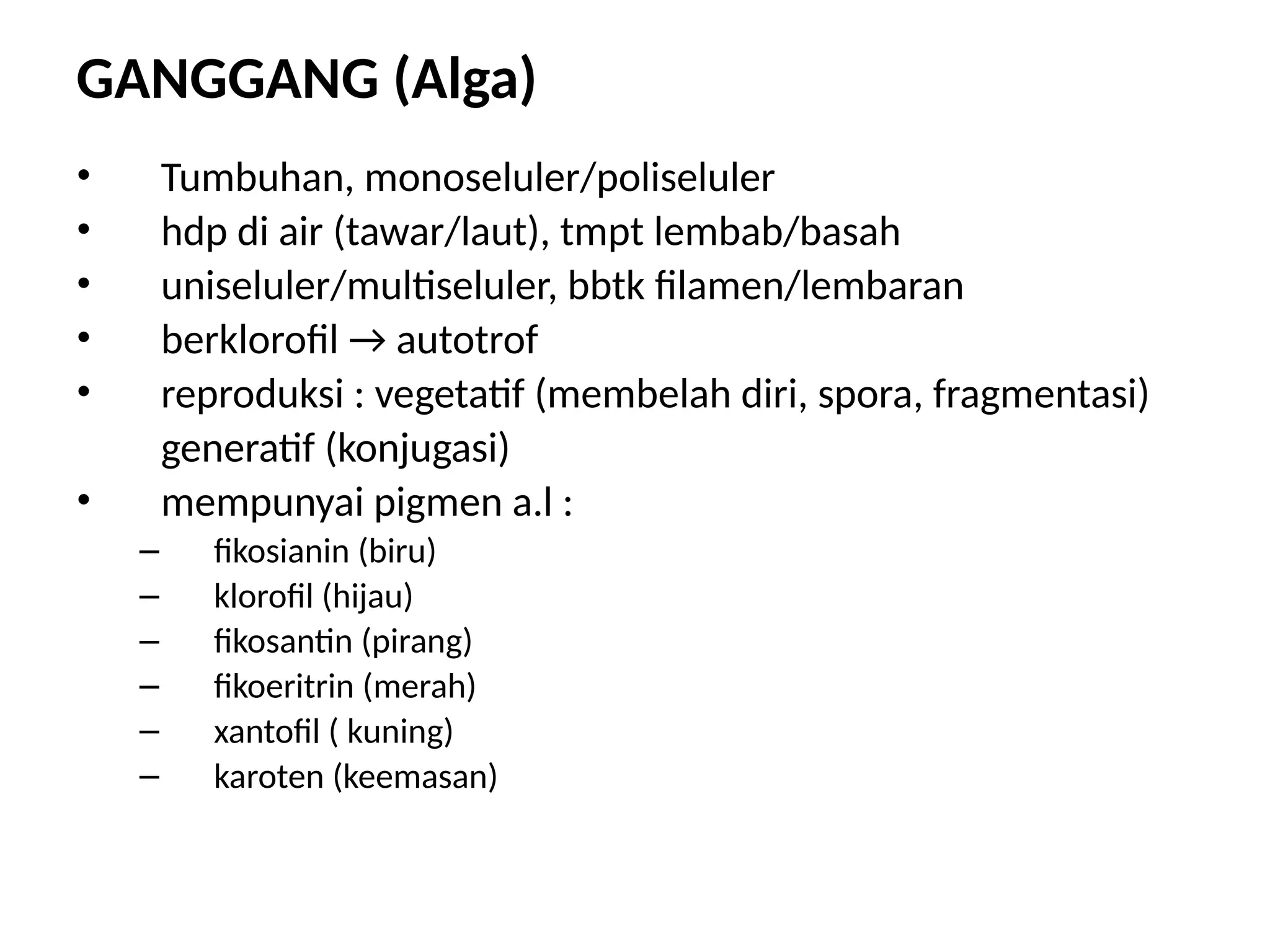 protista new. ppt ganggang alga. new pptx | PPTX