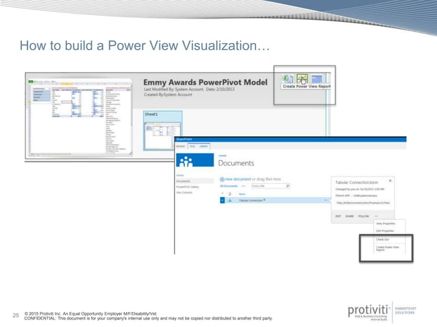 Data Visualization in SharePoint and Office 365 | PPT