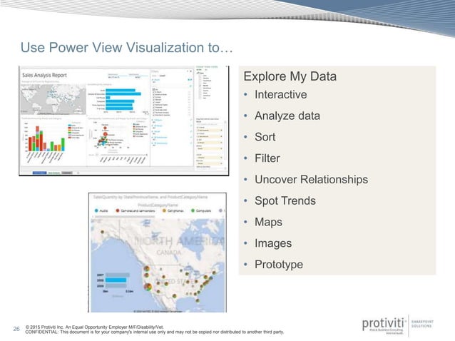 Data Visualization in SharePoint and Office 365 | PPT