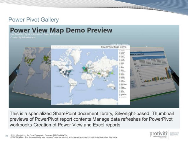 Data Visualization in SharePoint and Office 365 | PPT