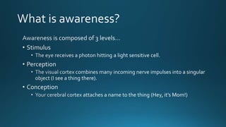 Proto pan-psychism | PPTX | Biological Sciences | Science