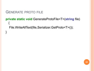 protobuf-net - Protocol Buffers library for idiomatic .NET