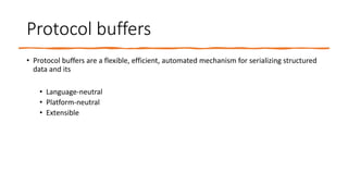 Protobuff and gRPC | PPTX