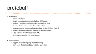 Protobuff and gRPC | PPTX