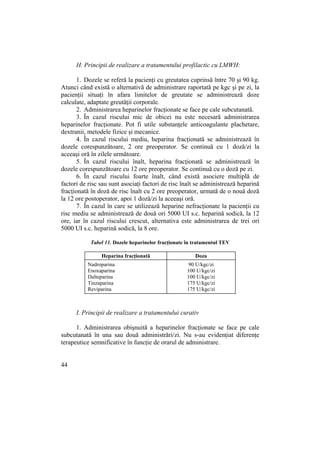 Protocoale de tratament anticoagulant | PDF
