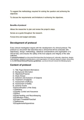 Protocol | DOCX | Science