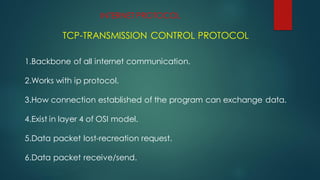 Internet Protocol | PPT