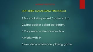 Internet Protocol | PPT