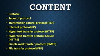 Protocol | PPT