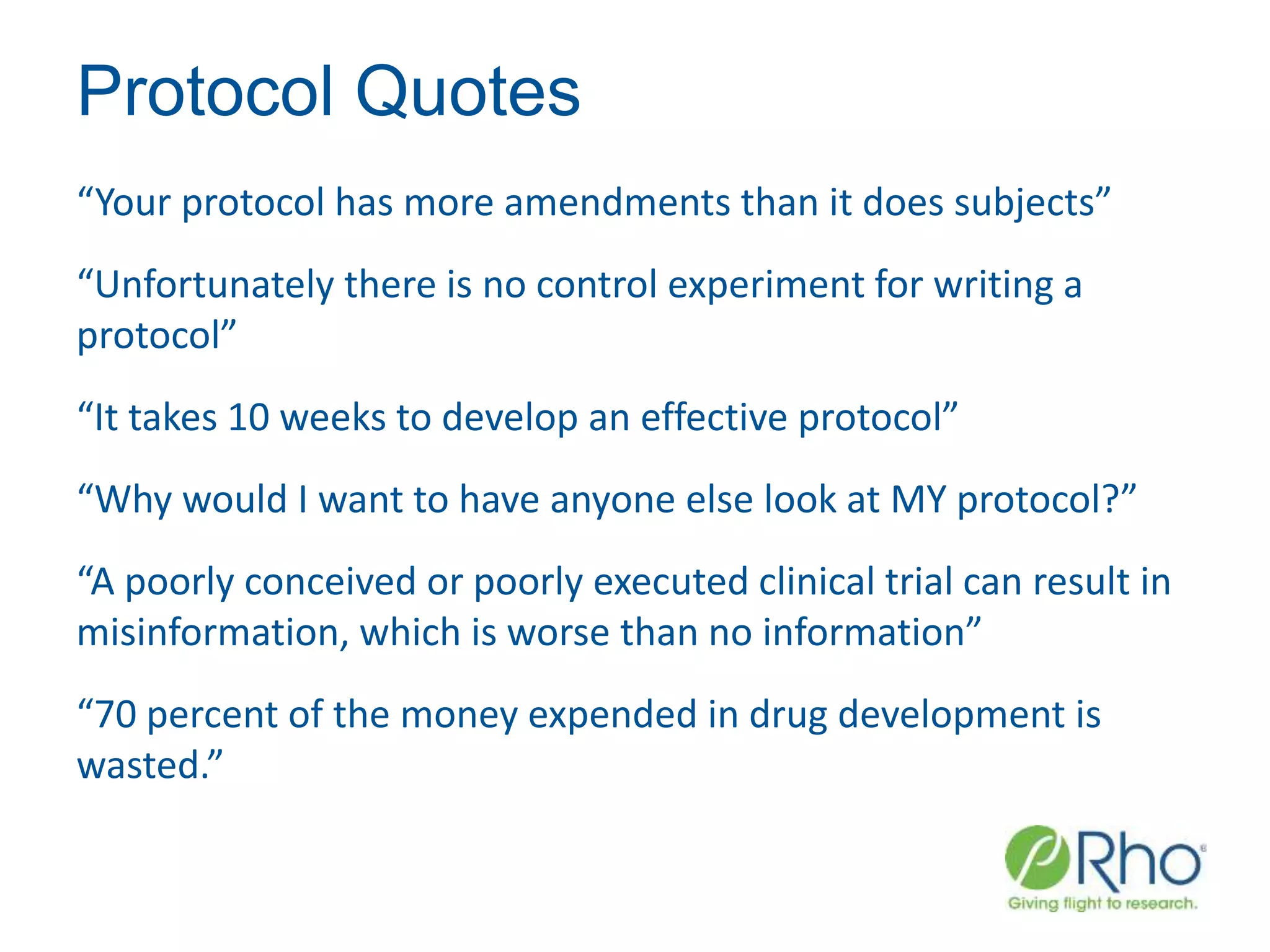 Protocol Design & Development: What You Need to Know to Ensure a ...