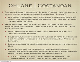 Bay Area Native Solidarity in Ohlone Territory | PDF
