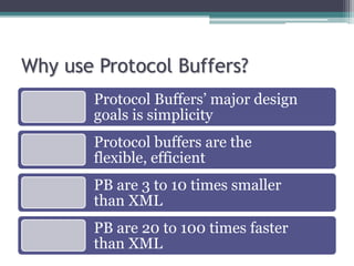 Protocol buffers | PPTX | Programming Languages | Computing