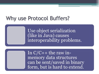 Protocol buffers | PPT