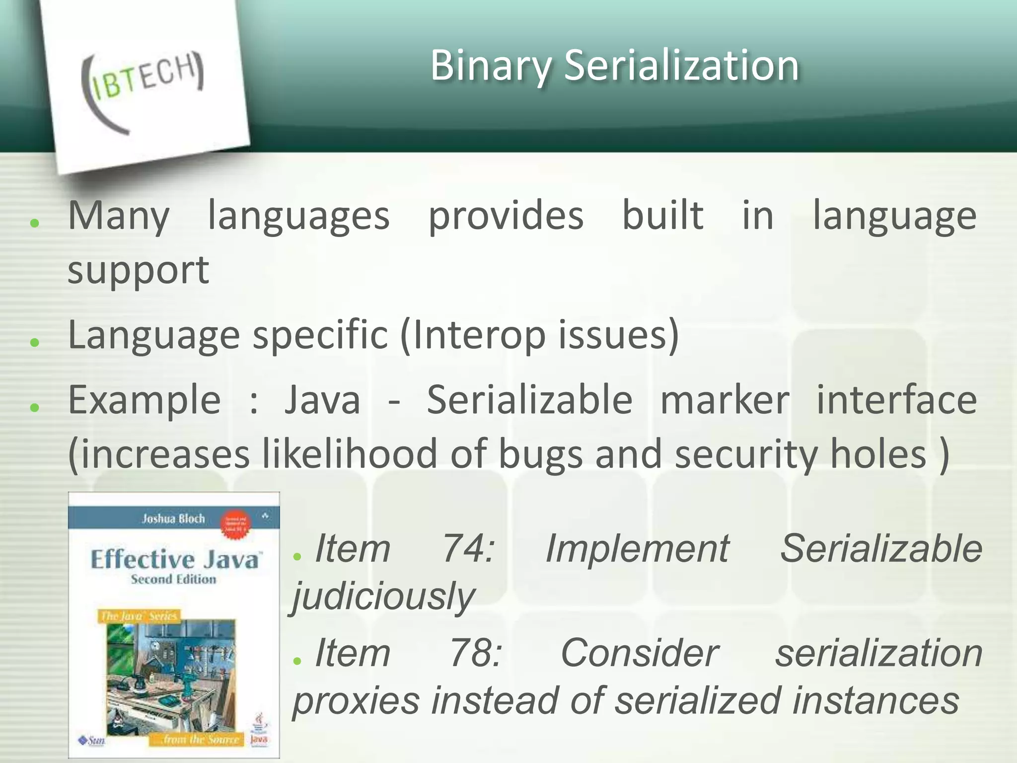 Protocol Buffers | PPTX | Programming Languages | Computing