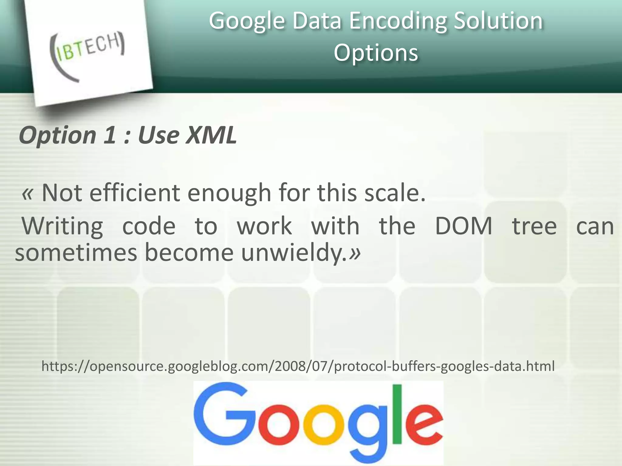 Protocol Buffers | PPTX | Programming Languages | Computing