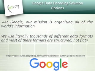 Protocol Buffers | PPTX | Programming Languages | Computing
