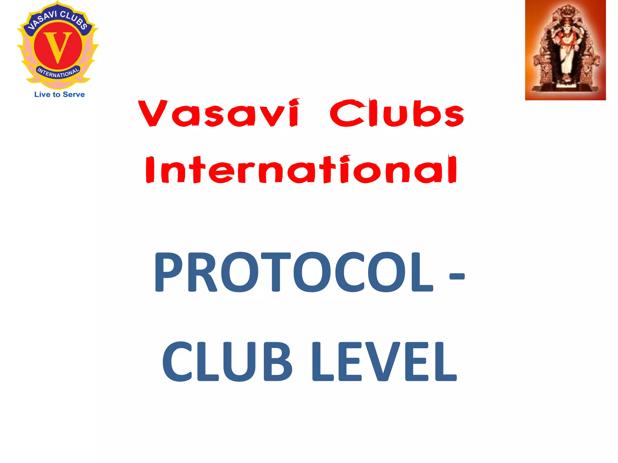 Protocol club level | PPT