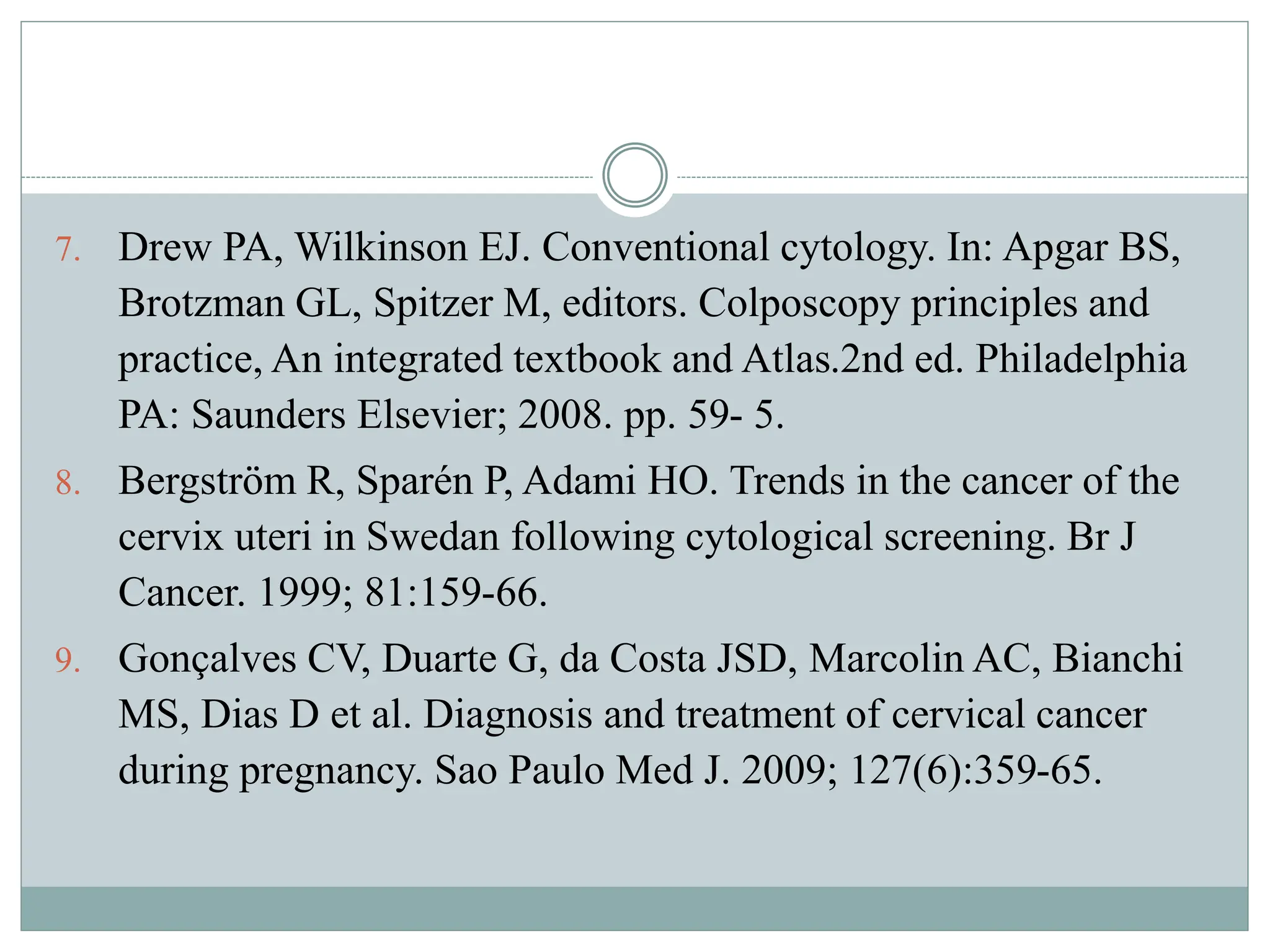 Thesis protocol the pap smear in pregnancy | PPTX