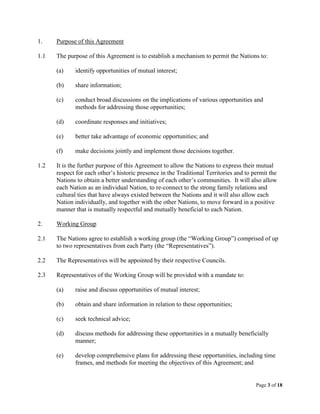 Protocol Agreement | PDF