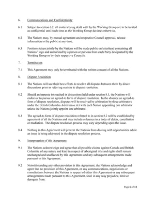 Protocol Agreement | PDF
