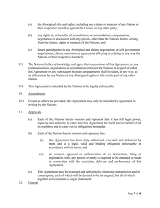 Protocol Agreement | PDF