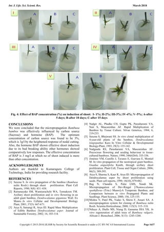 Protocol for induction of multiple shoot through nodal explants culture ...