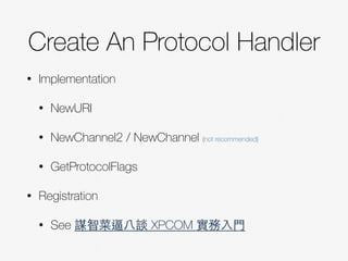 Protocol handler in Gecko | PPT