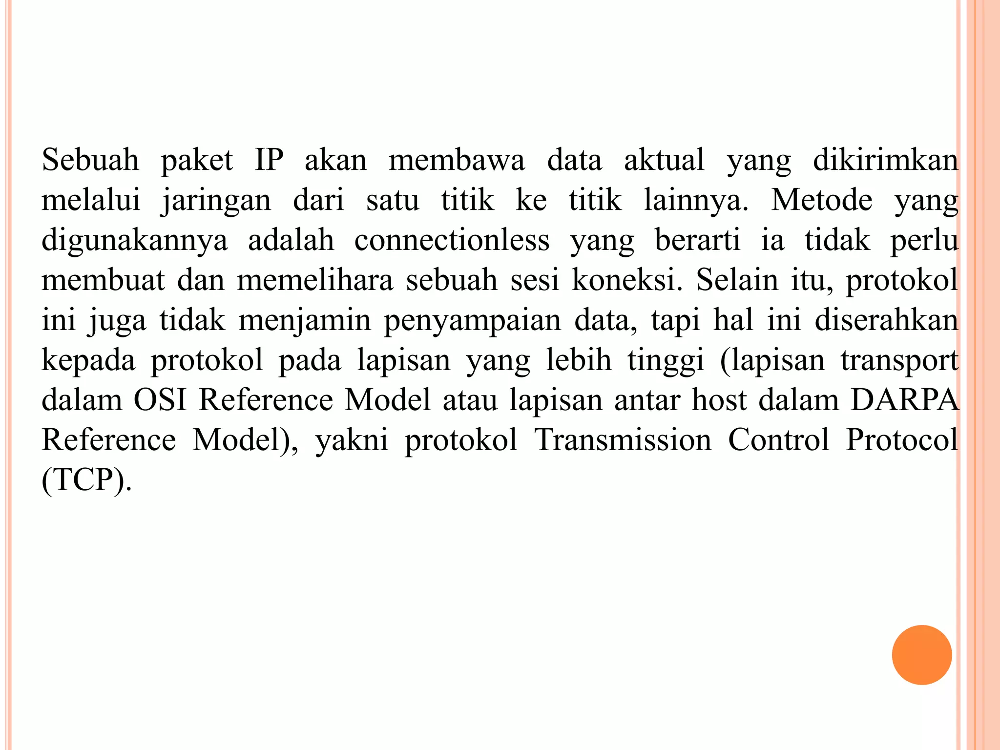 PROTOCOL, IP ADDRESS.ppt