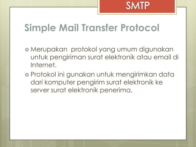 Protocol jaringan komputer | PPTX