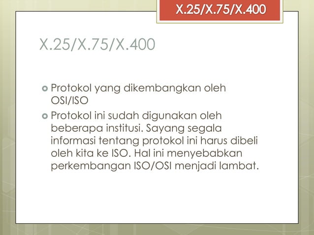 Protocol jaringan komputer | PPTX