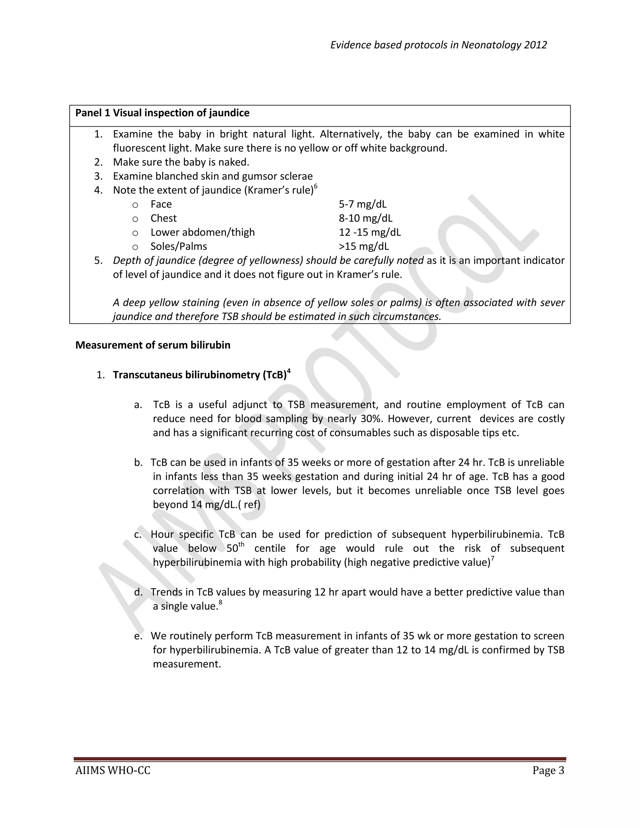 Neonatal jaundice | PDF