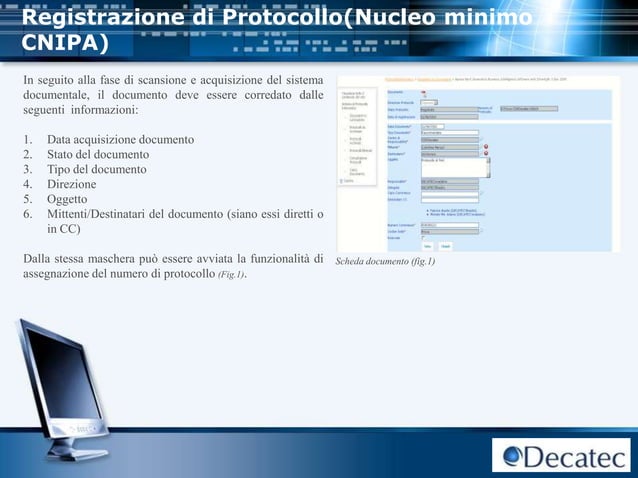 Protocollo informatico - Protocollazione documenti | PPTX