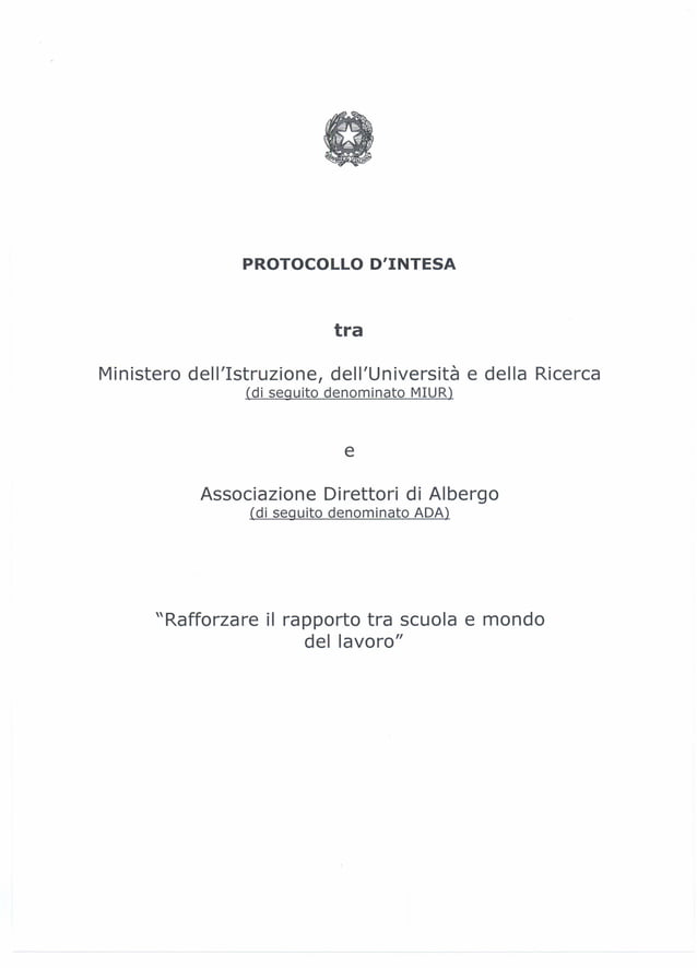 Protocollo miur ada | PDF