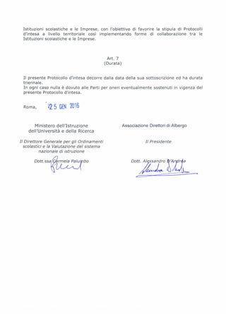 Protocollo miur ada | PDF