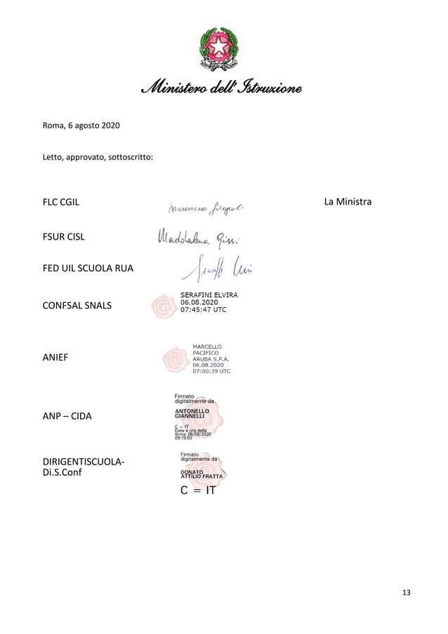 Protocollo sicurezza | PDF