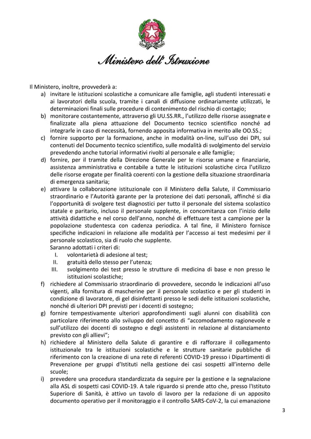 Protocollo sicurezza | PDF