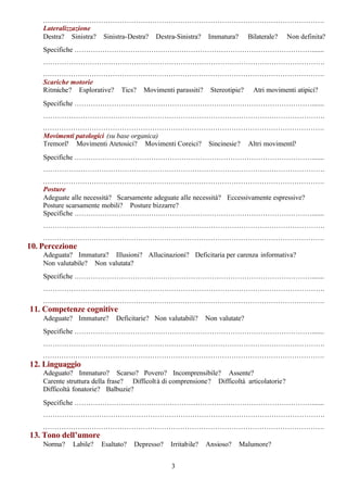 Protocollo valutapsicom | PDF