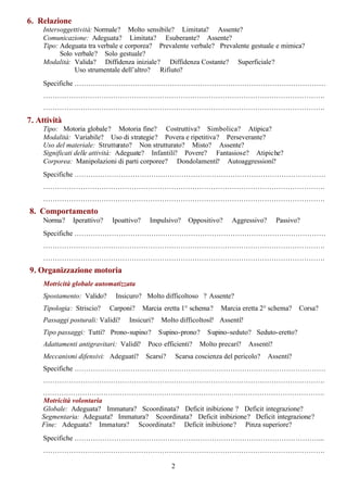 Protocollo valutapsicom | PDF