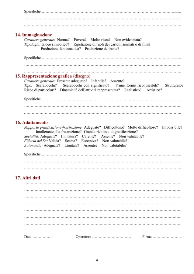 Protocollo valutapsicom | PDF