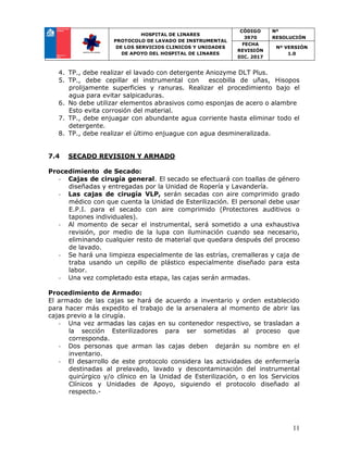 Protocolo de-lavado-de-instrumental3 | PDF