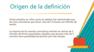 Protocolo de estado epileptico | PPTX